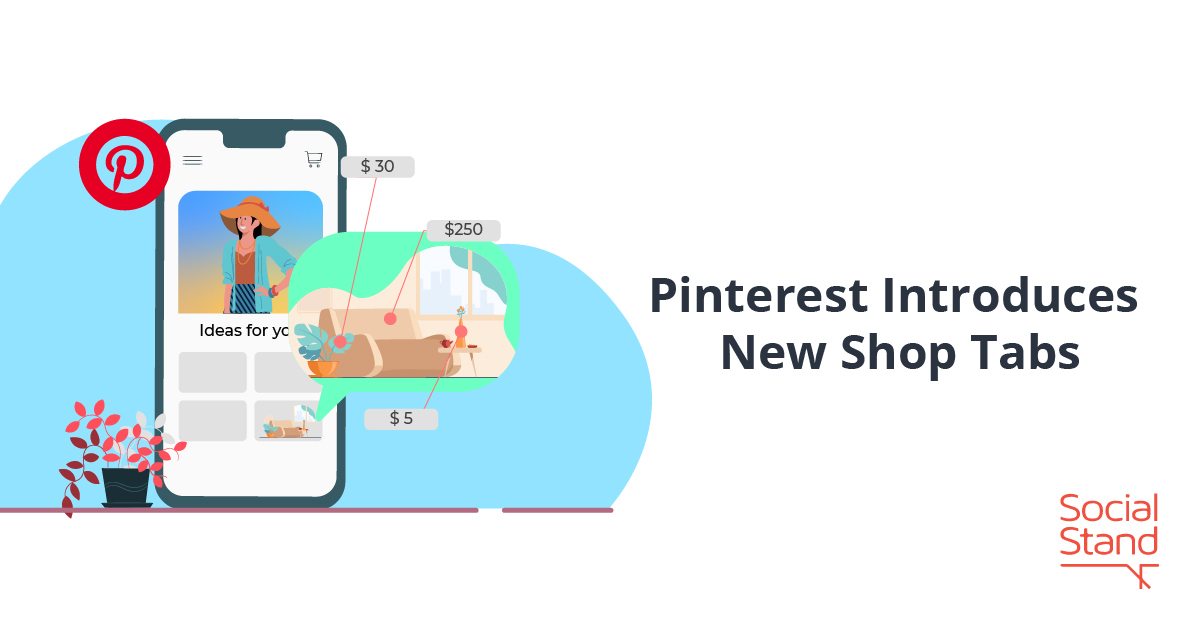Pinterest Introduces New Shop Tabs - Social Stand
