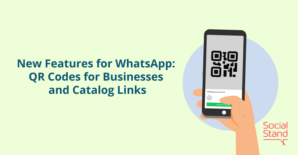 New Features for WhatsApp: QR Codes for Businesses and Catalog Links ...