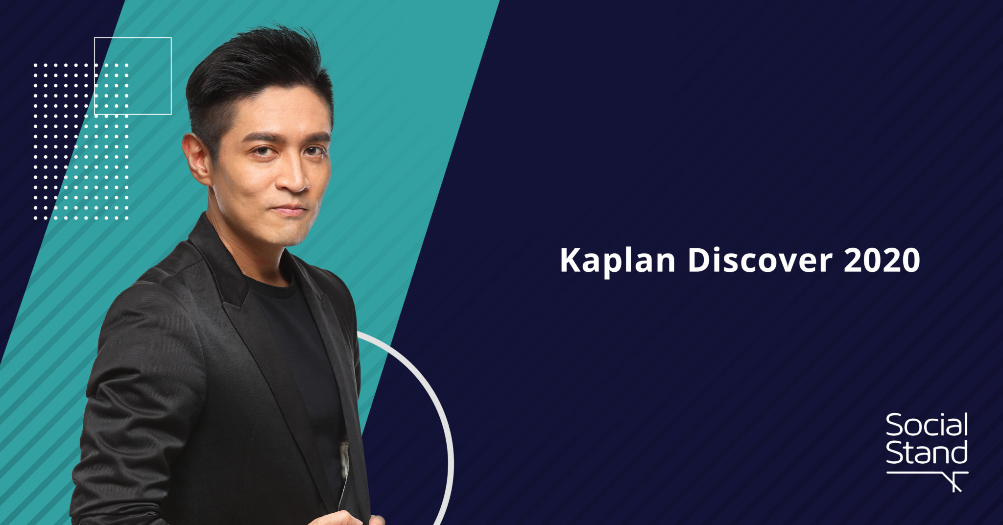 Bernie Wong at Kaplan Discover 2020 - Social Stand