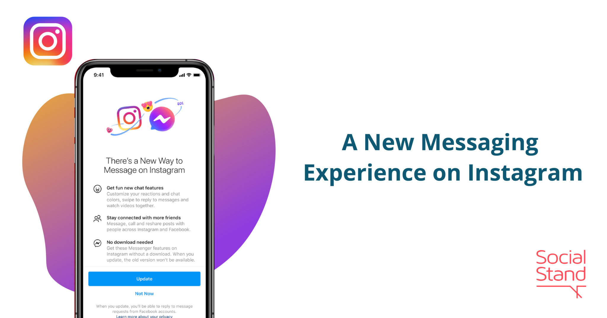 A New Messaging Experience on Instagram - Social Stand