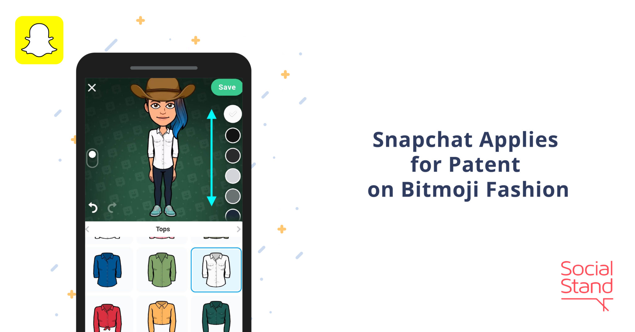 Snapchat Applies for Patent on Bitmoji Fashion - Social Stand