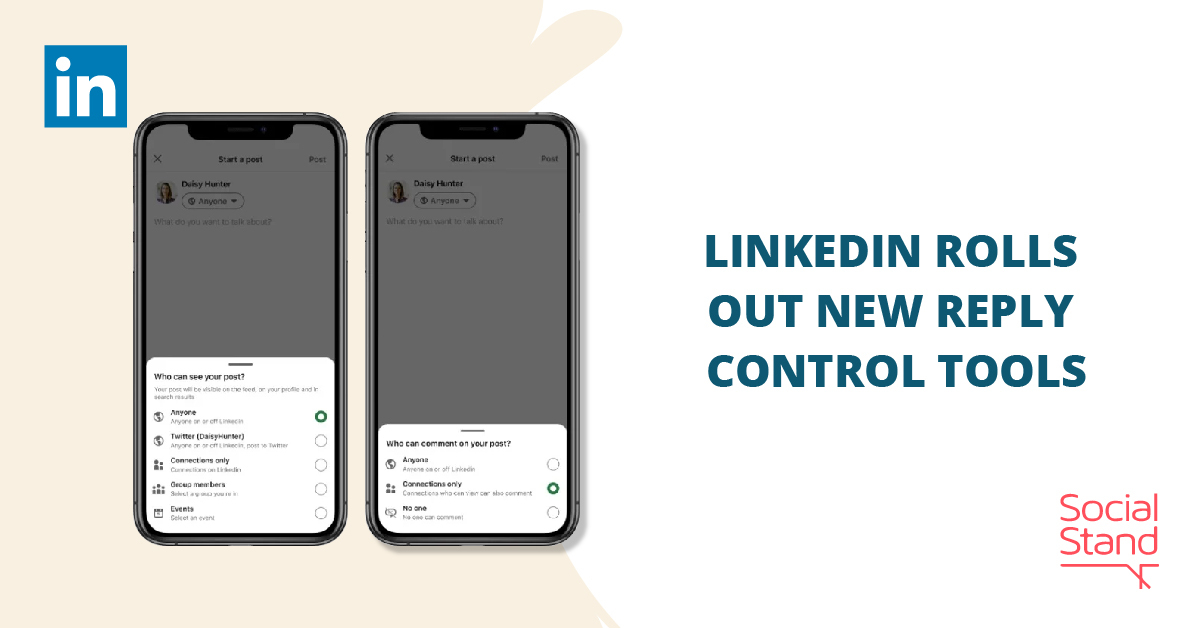 LinkedIn Rolls Out New Reply Control Tools - Social Stand