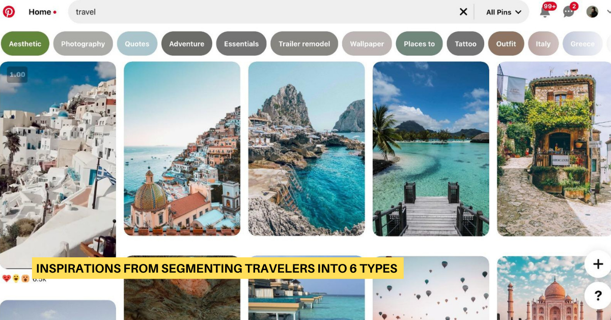 Inspirations from Segmenting Travelers Into 6 Types - Social Stand