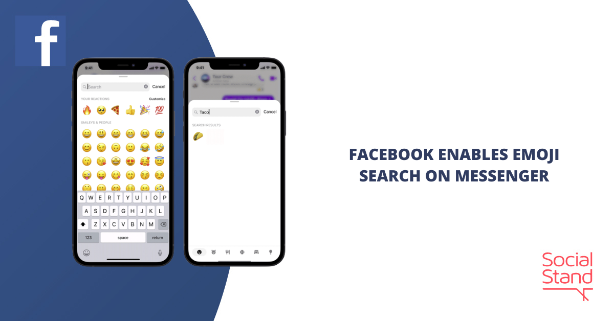 Facebook Enables Emoji Search on Messenger - Social Stand