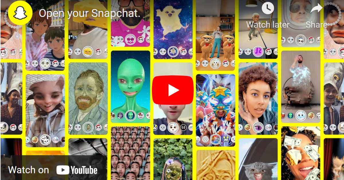 Introducing open your snapchat campaign - Social Stand
