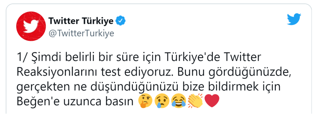 Twitter Launches Live Test of Tweet Reactions - Social Stand