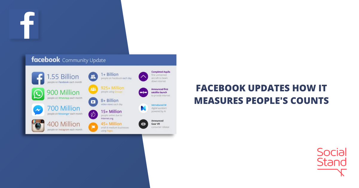 Facebook Updates How It Measures People's Counts - Social Stand