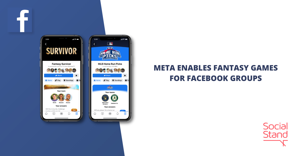 Meta Enables Fantasy Games for Facebook Groups - Social Stand