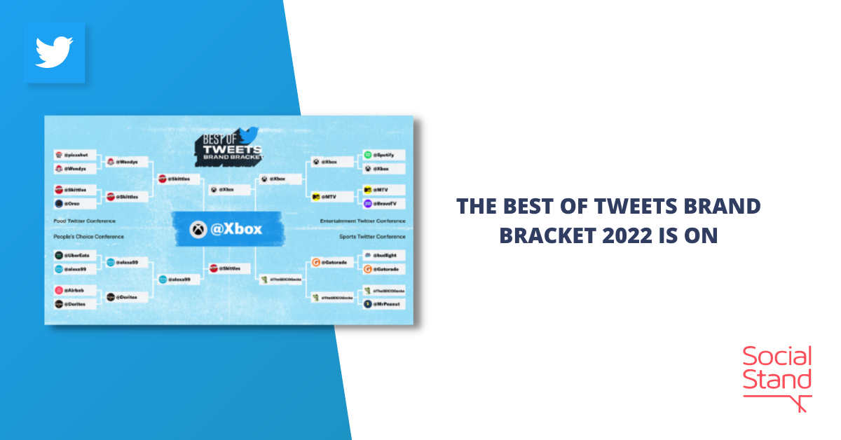 The Best of Tweets Brand Bracket 2022 Is On - Social Stand