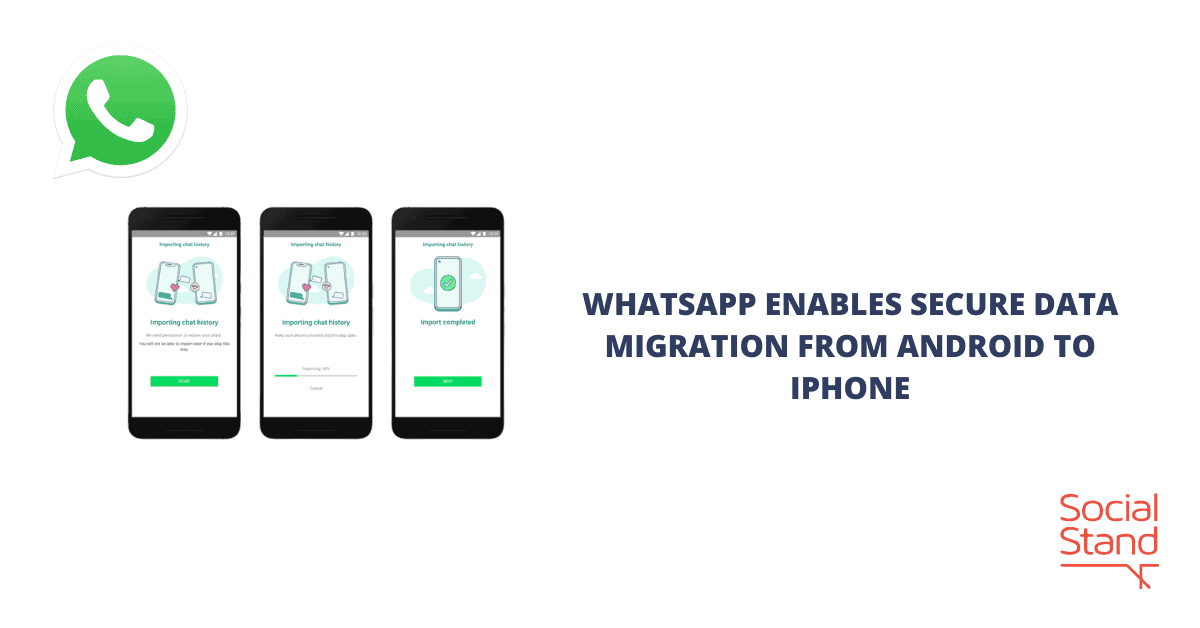 WhatsApp Enables Secure Data Migration from Android to iPhone - Social ...