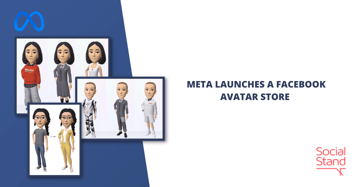 Meta Launches a Facebook Avatar Store - Social Stand