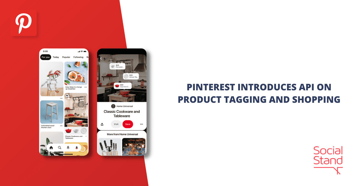 Pinterest Introduces API on Product Tagging and Shopping - Social Stand