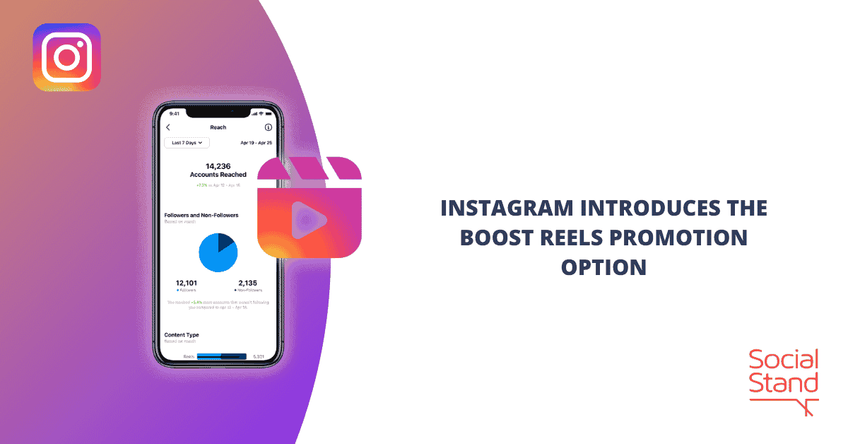 Instagram Introduces the Boost Reels Promotion Option - Social Stand