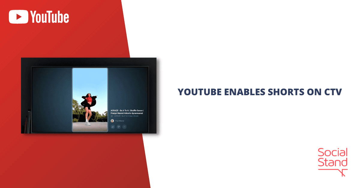 YouTube Enables Shorts on CTV - Social Stand