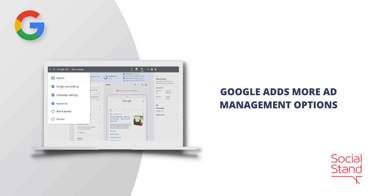 Google Adds More Ad Management Options - Social Stand